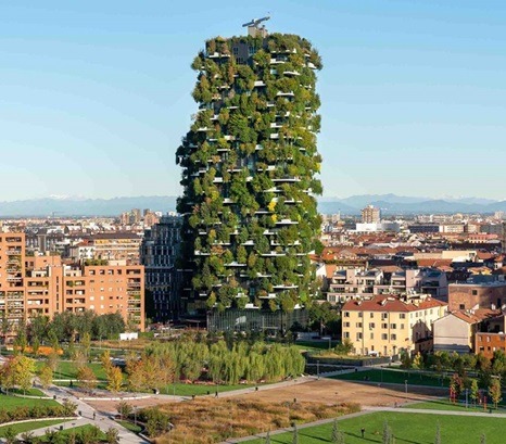 Vertikalne šume u Milanu | gradjevinski materijali
